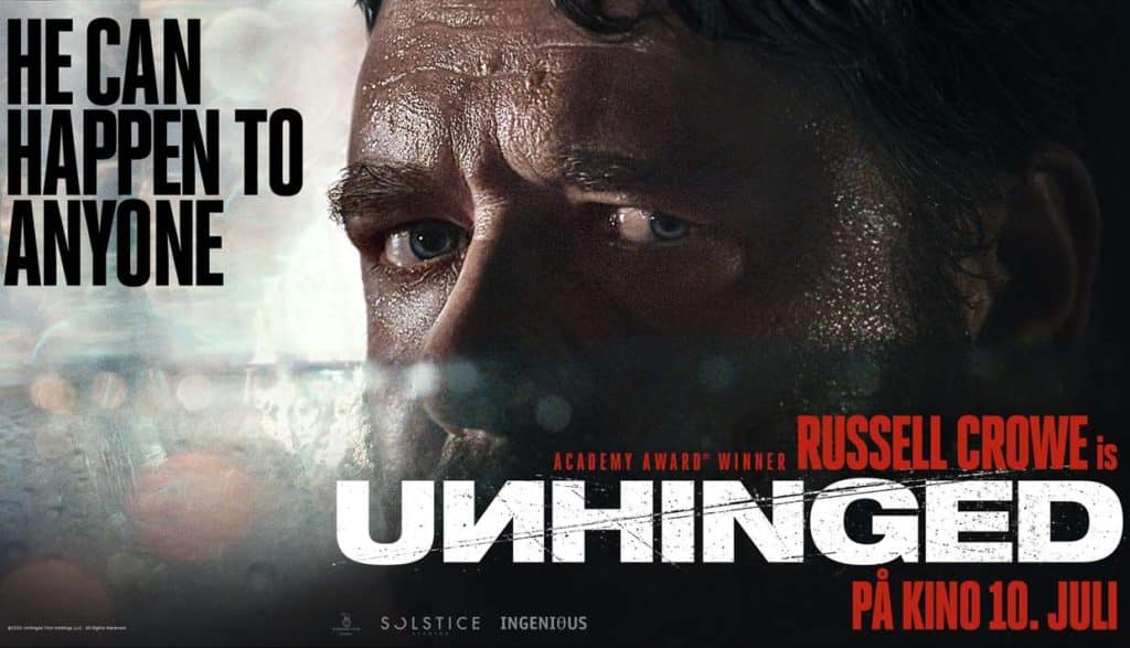 Unhinged (15): A courtesy tap. - One Mann's Movies